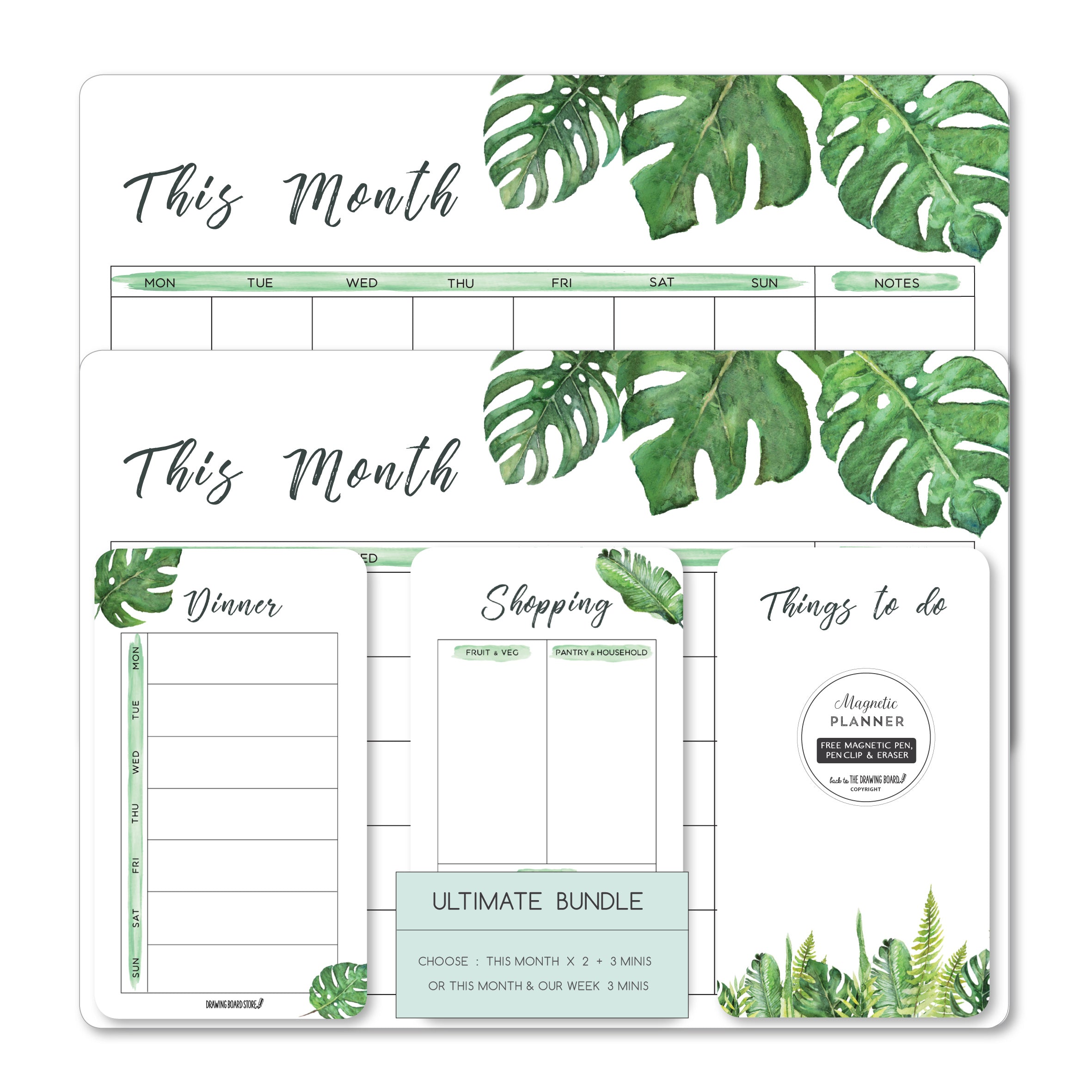 ULTIMATE PLANNERS Monstera – Drawing Board Store