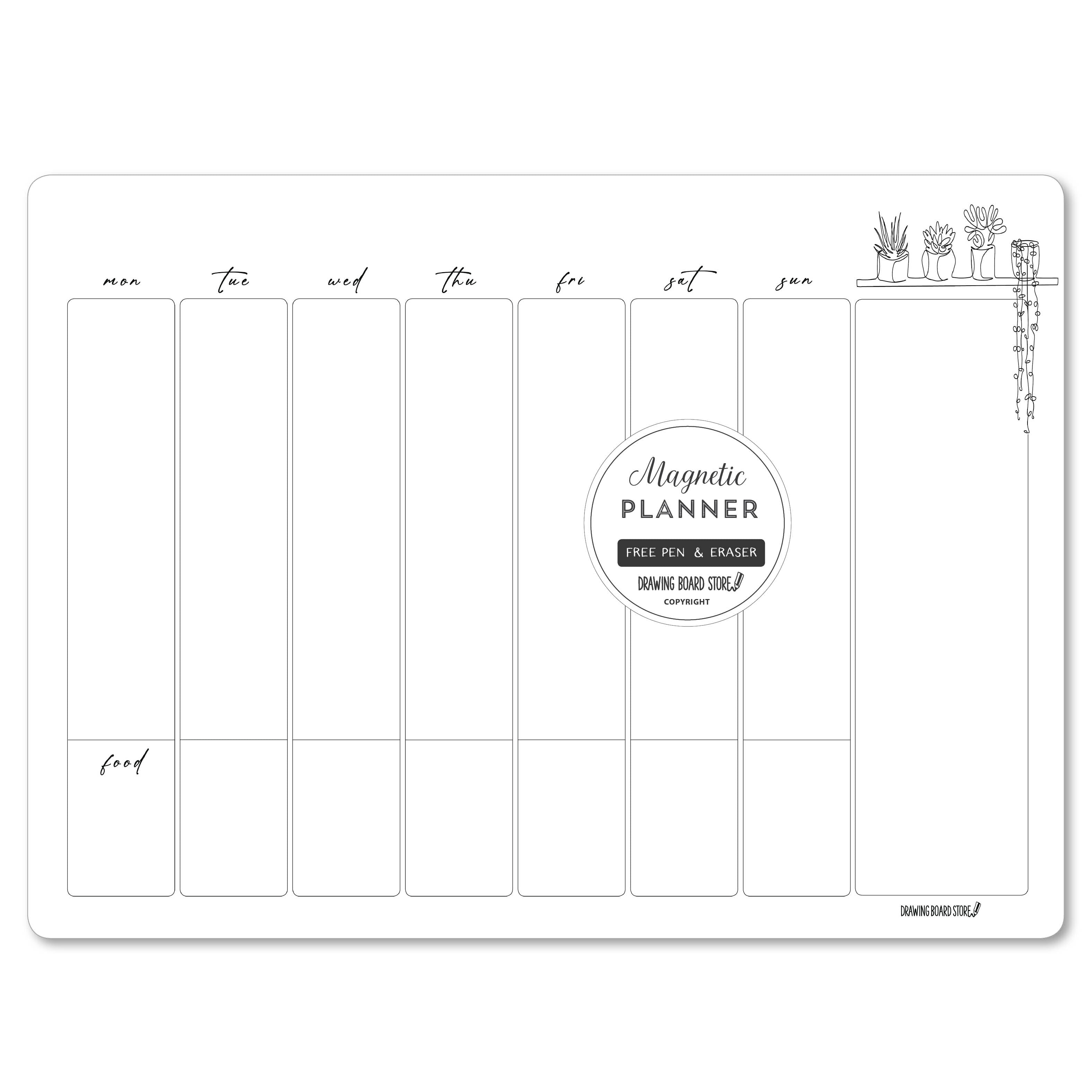 WEEKLY PLANNER Line Series – Drawing Board Store